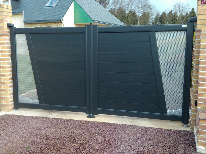 Portail "TERRE" en aluminium